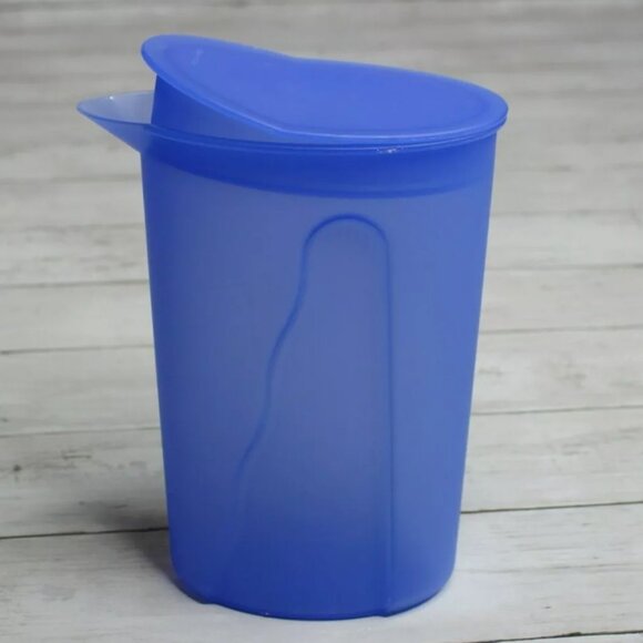 Tupperware | Dining | Vintage Tupperware 326b3 Blue Impressions Slim ...